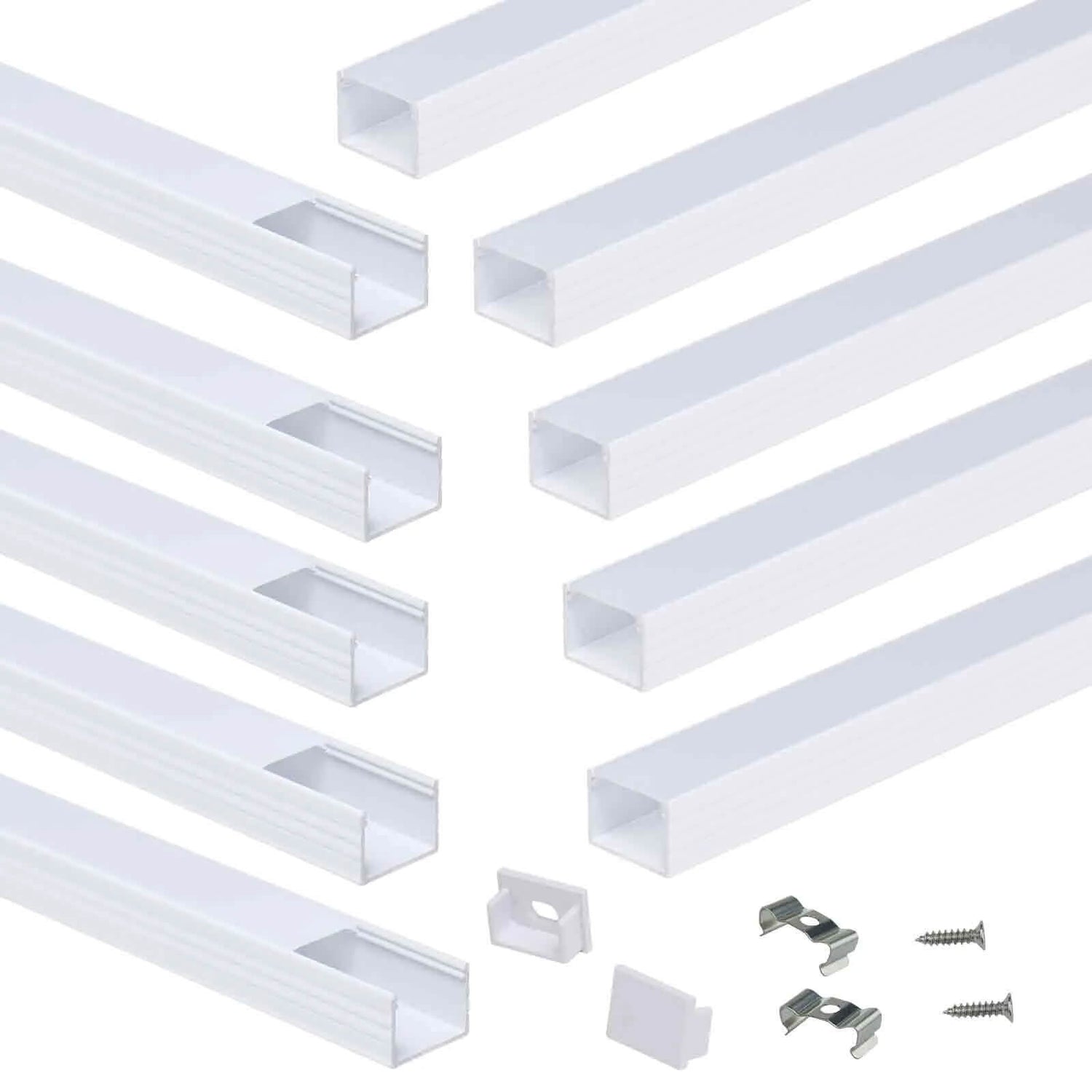Aluminum U Channel for LED Lighting - Muzata LED – Muzata LED Channel ...